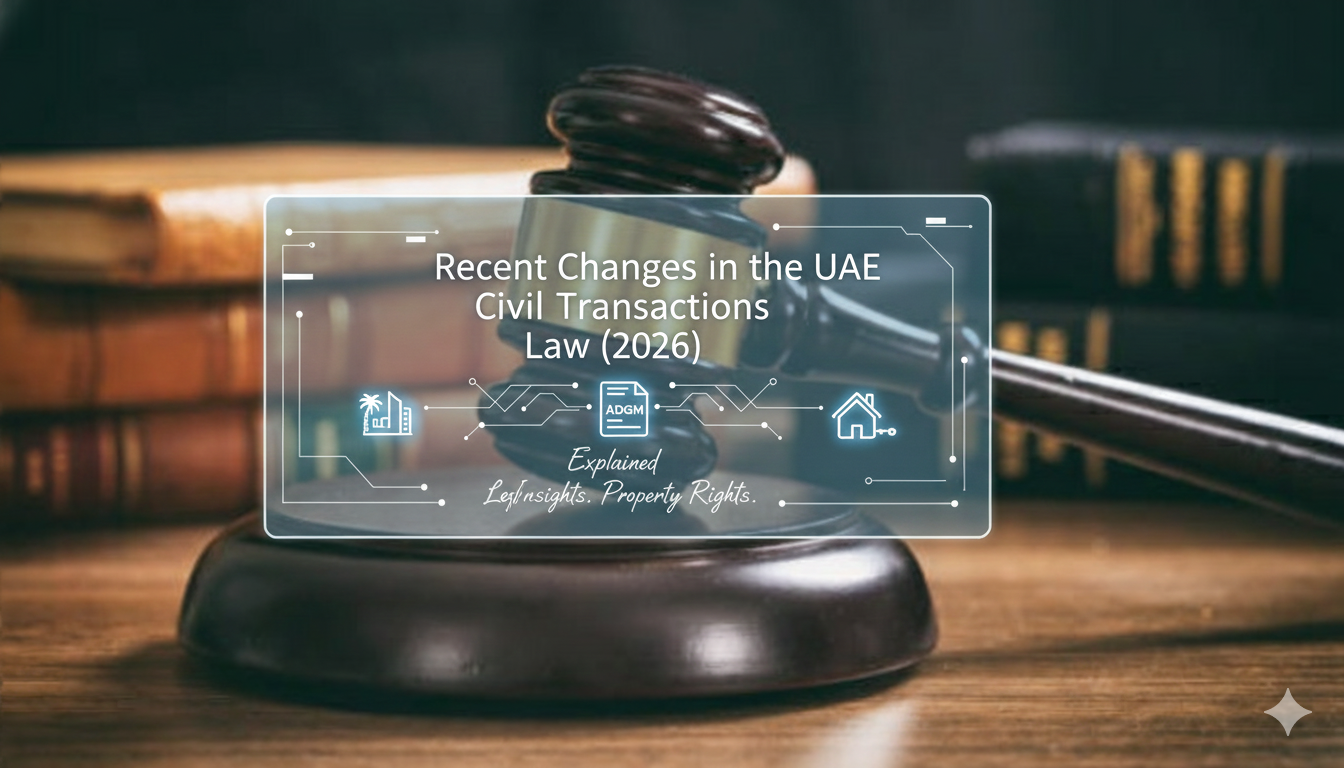 Recent Changes in the UAE Civil Transactions Law (2026): What it Means ...