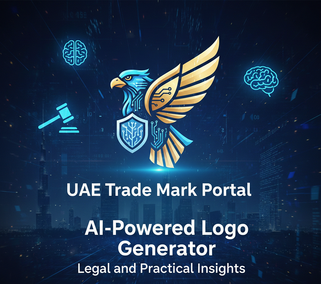 AI-gestuurde logo-generator op het merkenportaal van de VAE: juridische ...