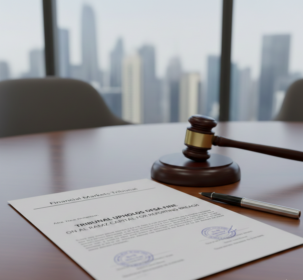Financial Markets Tribunal Upholds DFSA Fine on Al Ramz Capital for ...