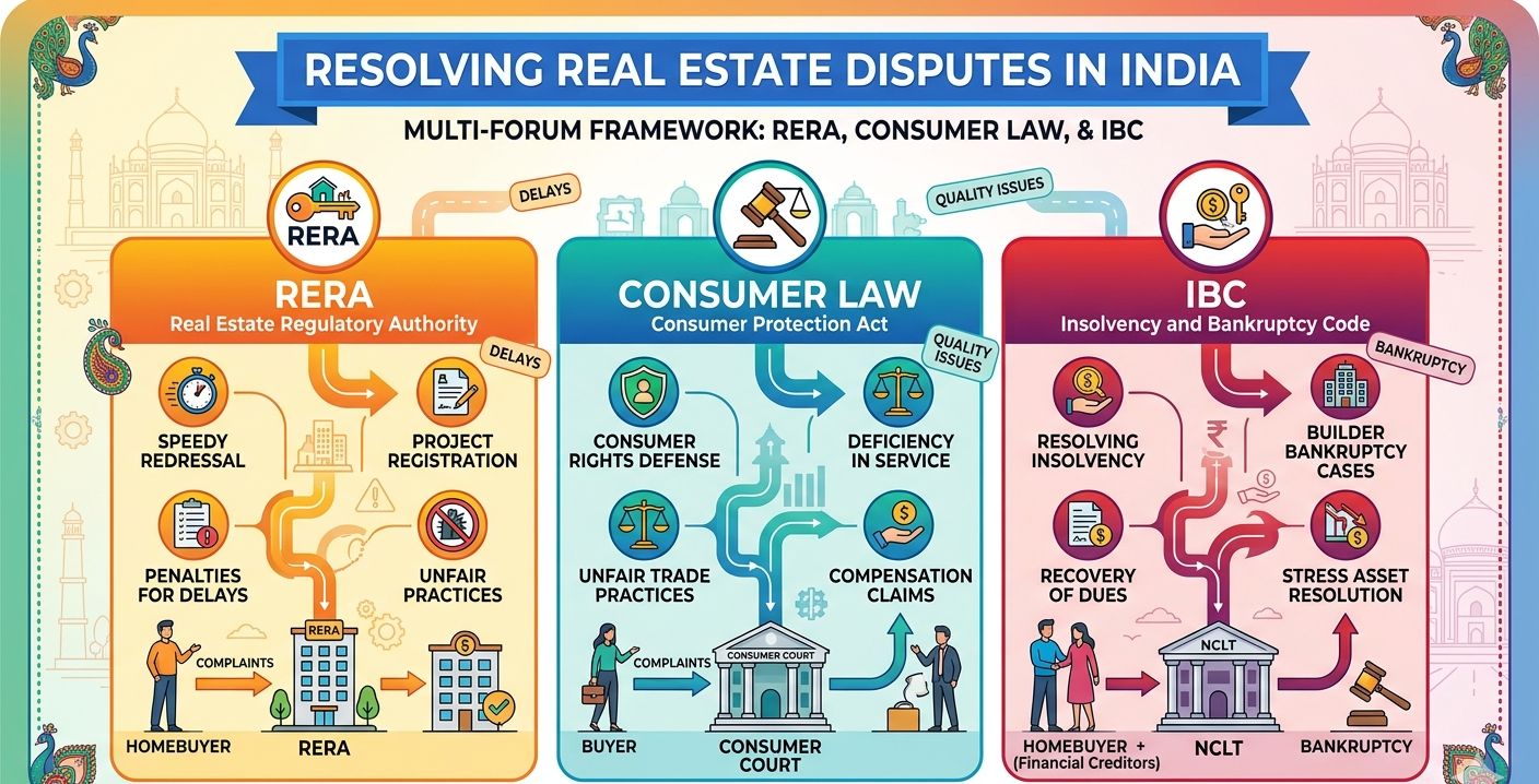 Resolving Real Estate Disputes in India: The Multi-Forum Framework of ...