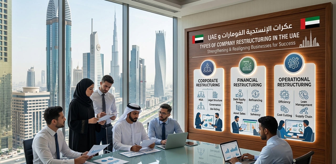 Types of Company Restructuring in the UAE: Corporate, Financial, and ...