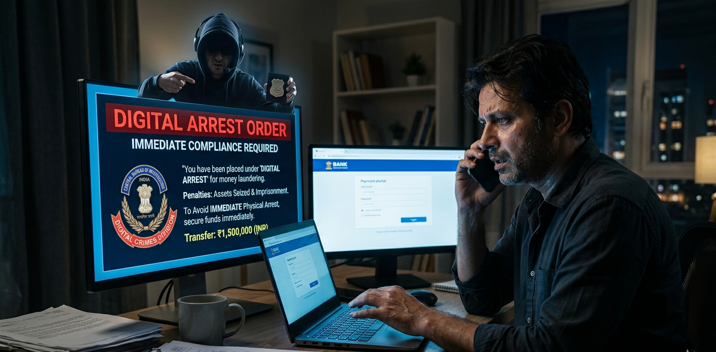 The "Digital Arrest" Scam: How Cybercriminals Use Fear of the Law to ...